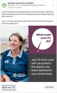 Charity Facebook Ads Examples [2023] | Karma Campaigns